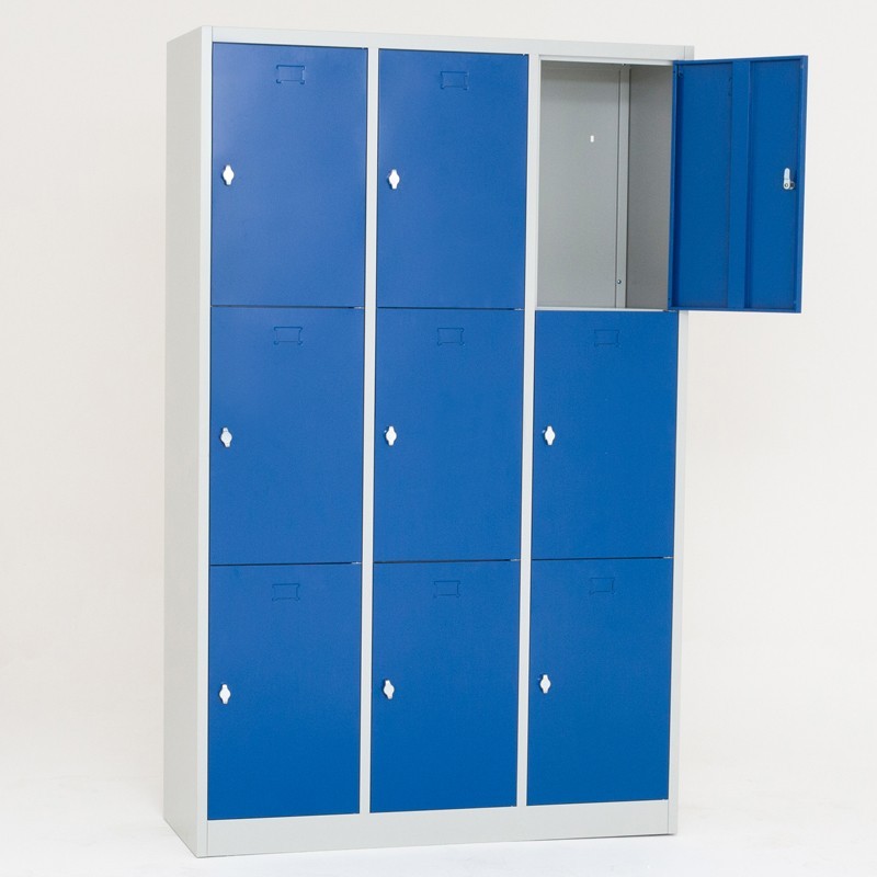 Vestiaire multicases 9 cases - Vestimetal