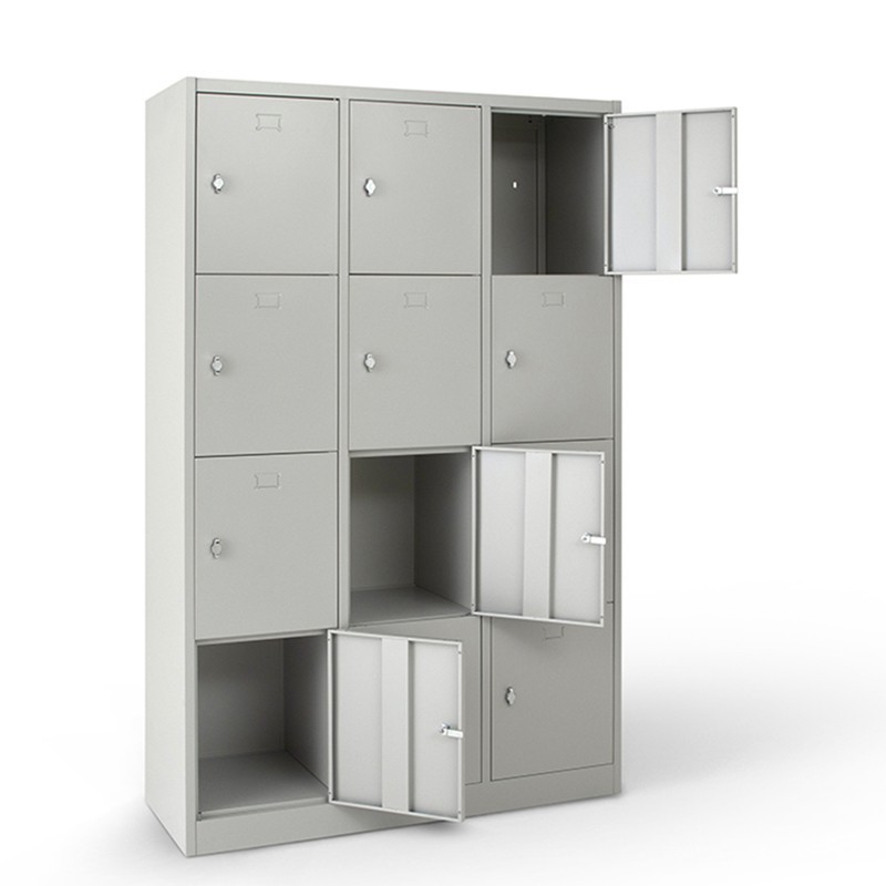 Vestiaire multicases 12 cases - Vestimetal