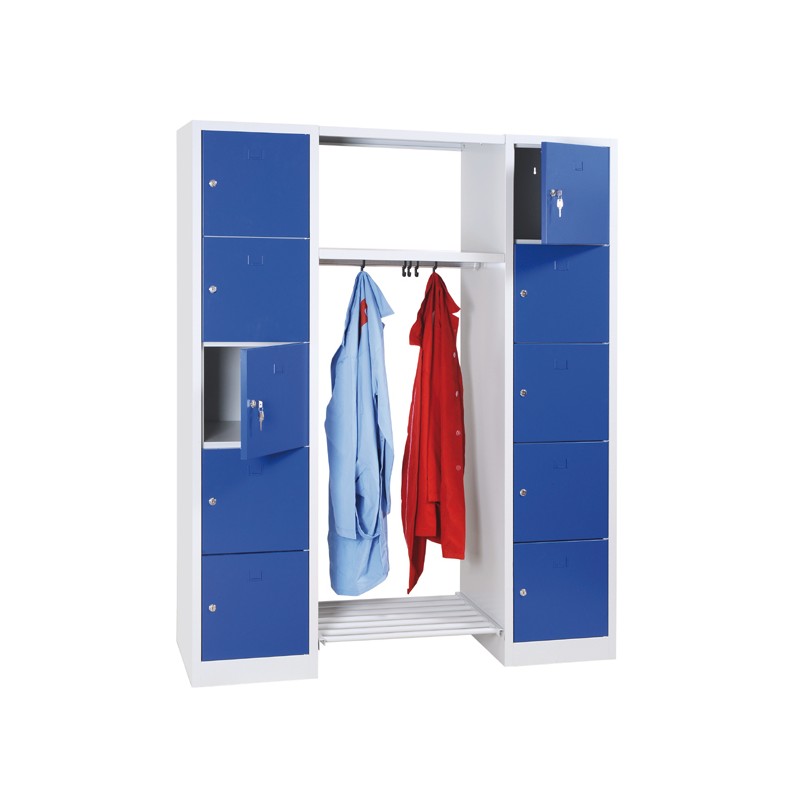Vestiaire penderie multicases - Vestimetal